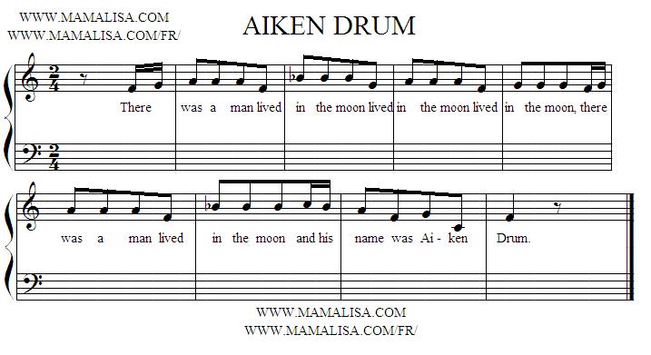 نت Aiken Drum - Aiken Drum